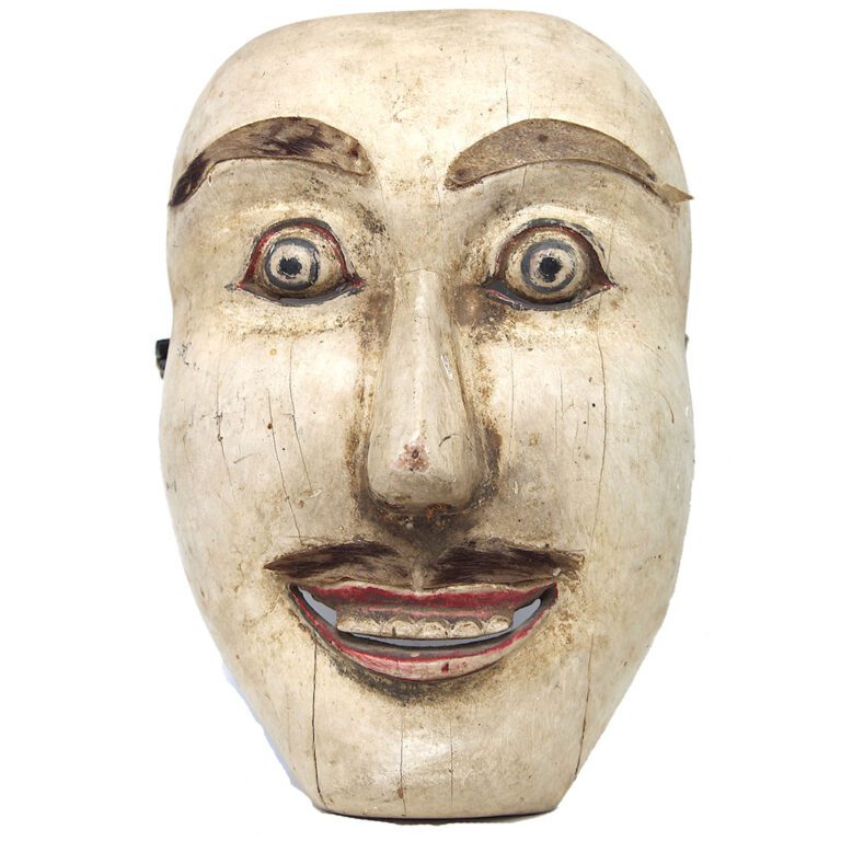Rare Vintage Balinese Sweet Jauk Mask, Lombok (1320ZAR) SPECIAL PRICE ...