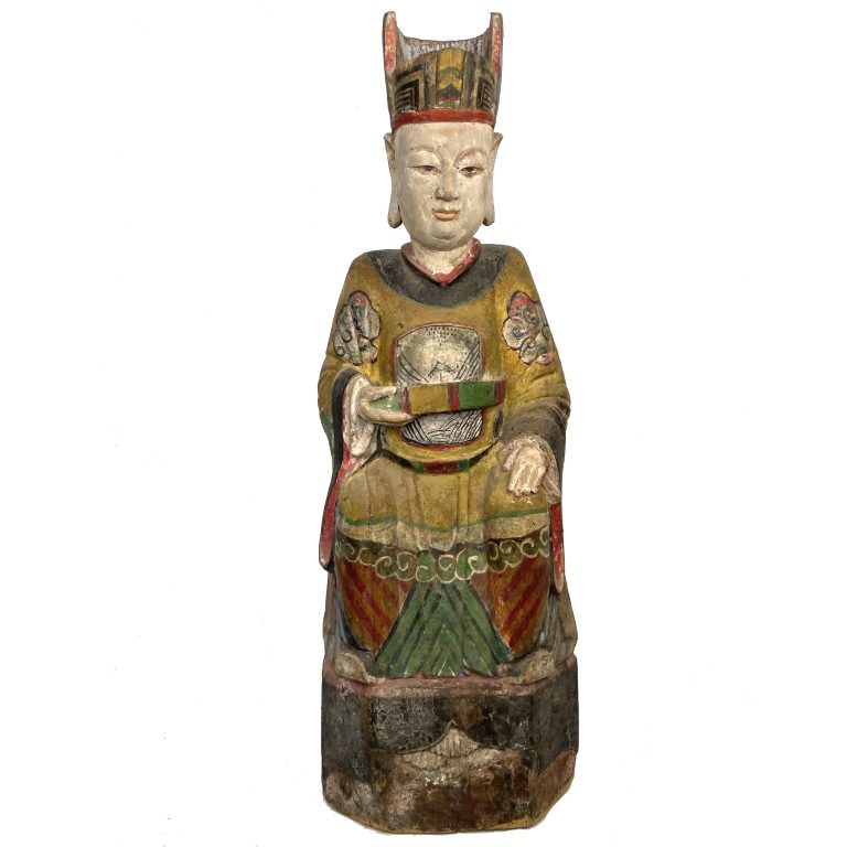 Antique Ancestor Figure in Official’s Attire, China (16752) $2285 ...